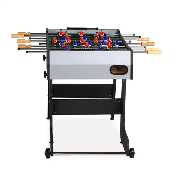 KICK Monarch 48″ Folding Foosball Table – Gray Finish